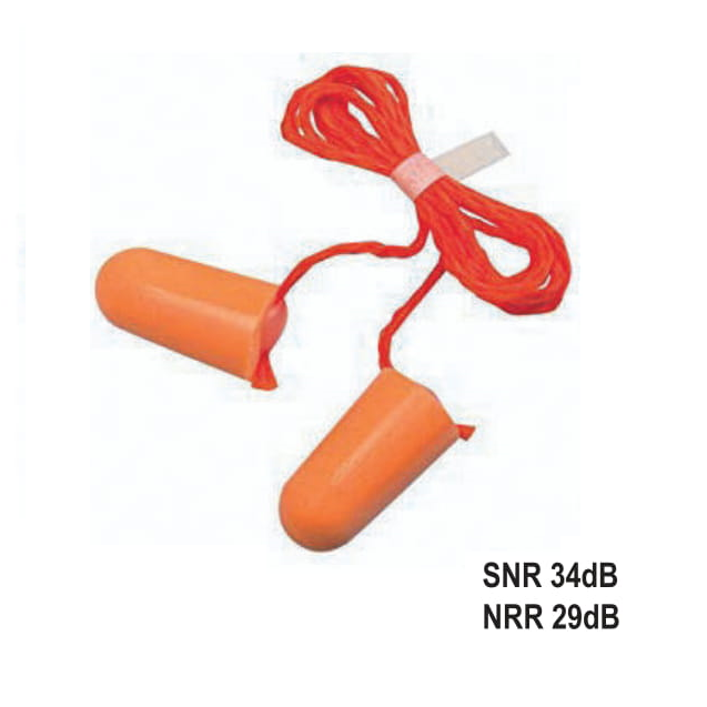 3M 1110 Corded Foam Noise Reduction Ear Plugs | Safety Supply