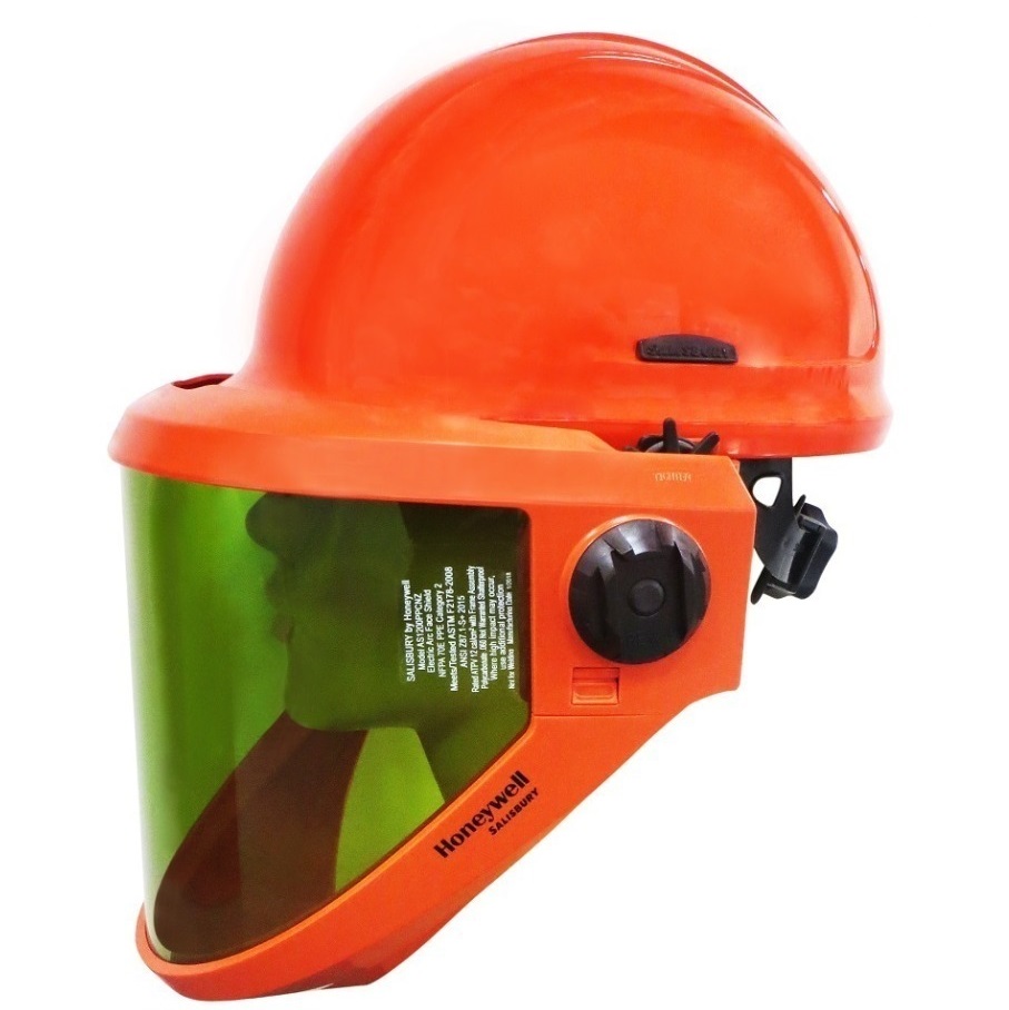 ARC Flash Faceshield With Hard Hat | Safety Supply