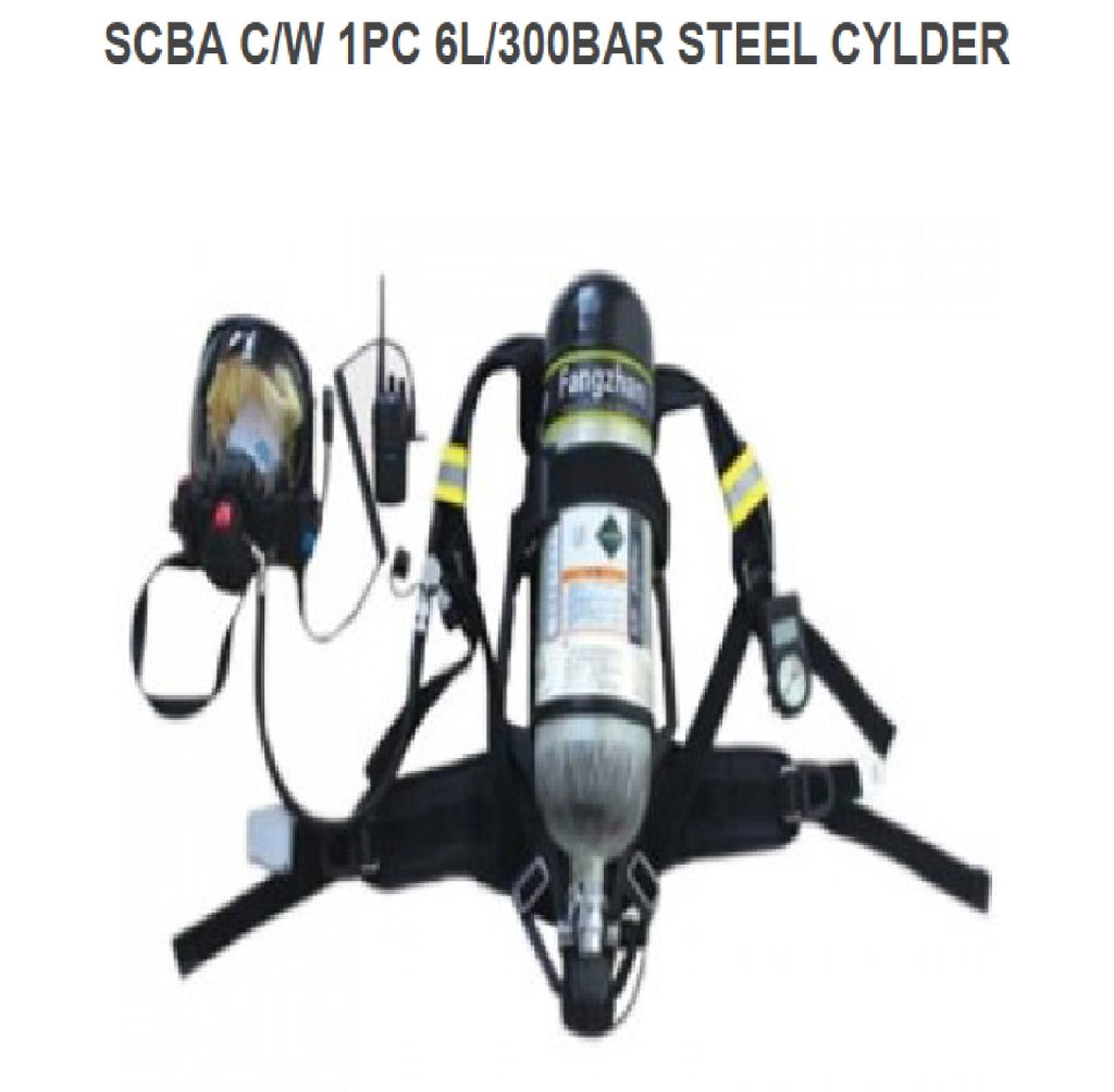 BREATHING APPARATUS FANGZHAN RHZK6-30 SCBA30 STEEL CYLINDER | Safety ...